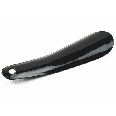 One-pair 12cm Professional Black Plastic Shoe Horn – accessories4shoes